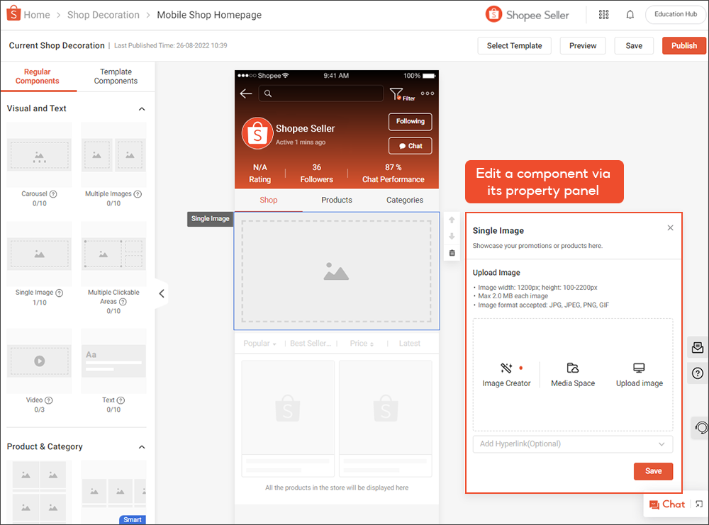 Basic Shop Decoration | Shopee SG Seller Education Hub