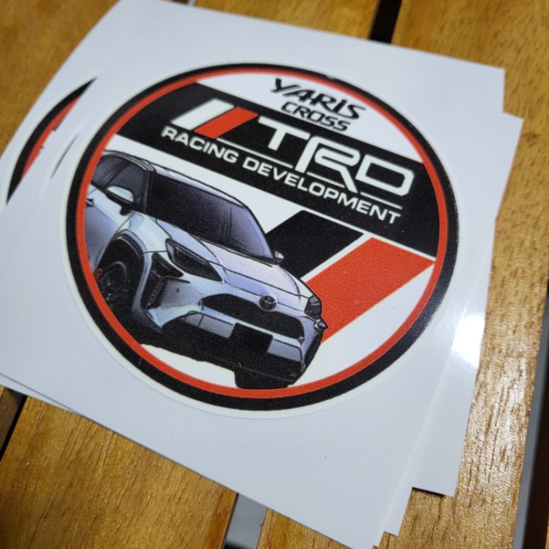 Yaris Cross TRD car decal | Shopee Singapore