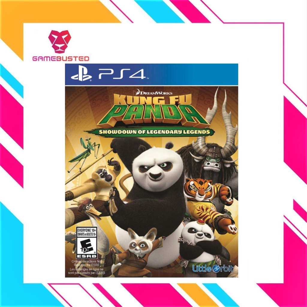 PS4 Kung Fu Panda: Showdown of Legendary Legends (R1-ALL) | Shopee ...