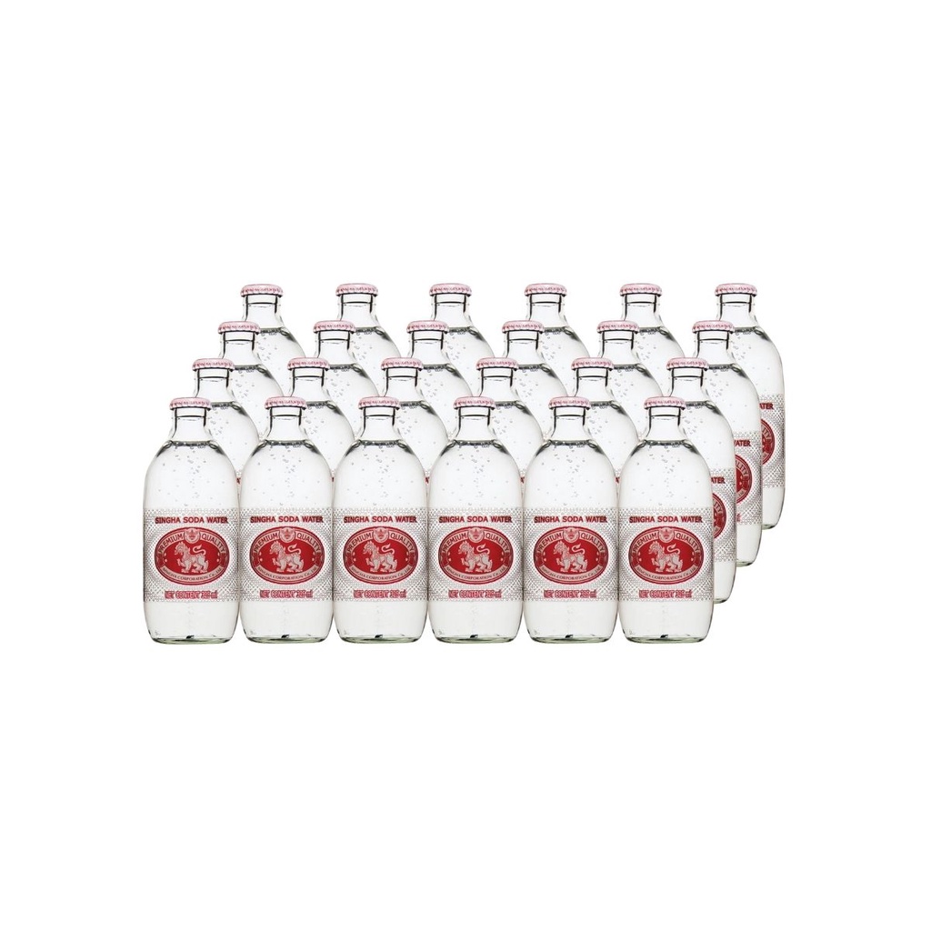 SINGHA SODA WATER CARTON X 24 (325ml) | Shopee Singapore
