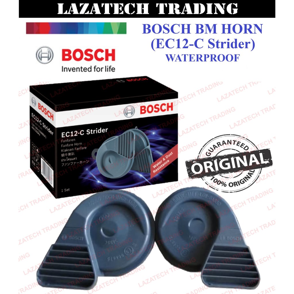 BOSCH BM HORN EC12-C Strider CAR BM HORN | Shopee Singapore