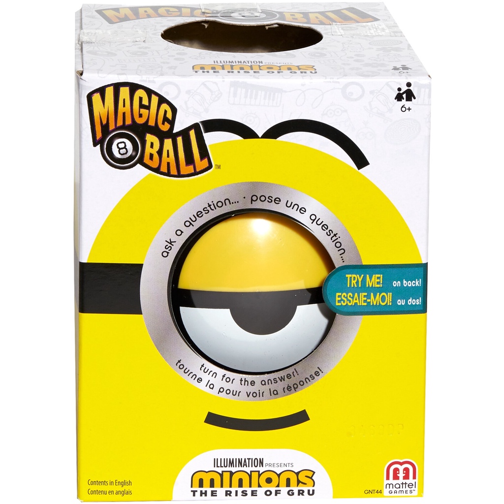 Minions The Rise of Gru Magic 8 Ball | Shopee Singapore
