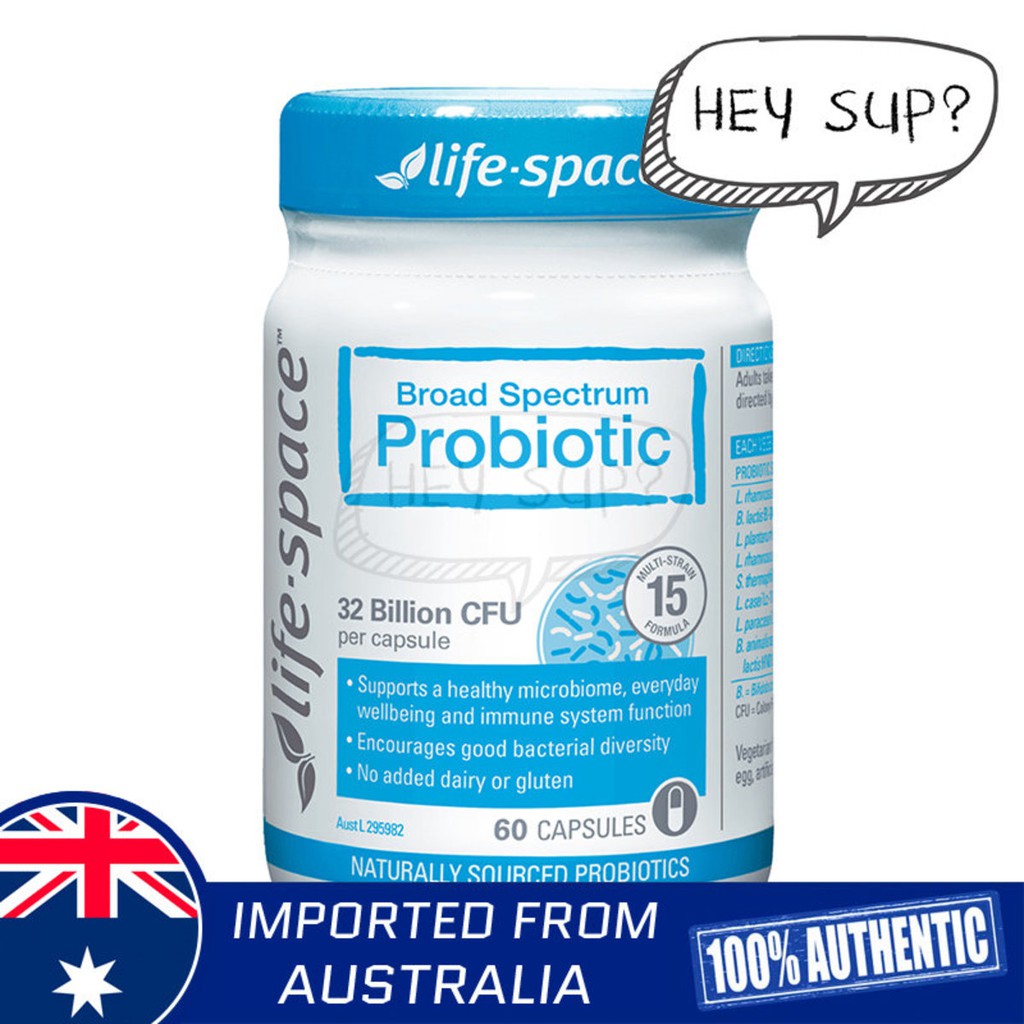 Life Space Broad Spectrum Probiotic 60 Capsules | Shopee Singapore