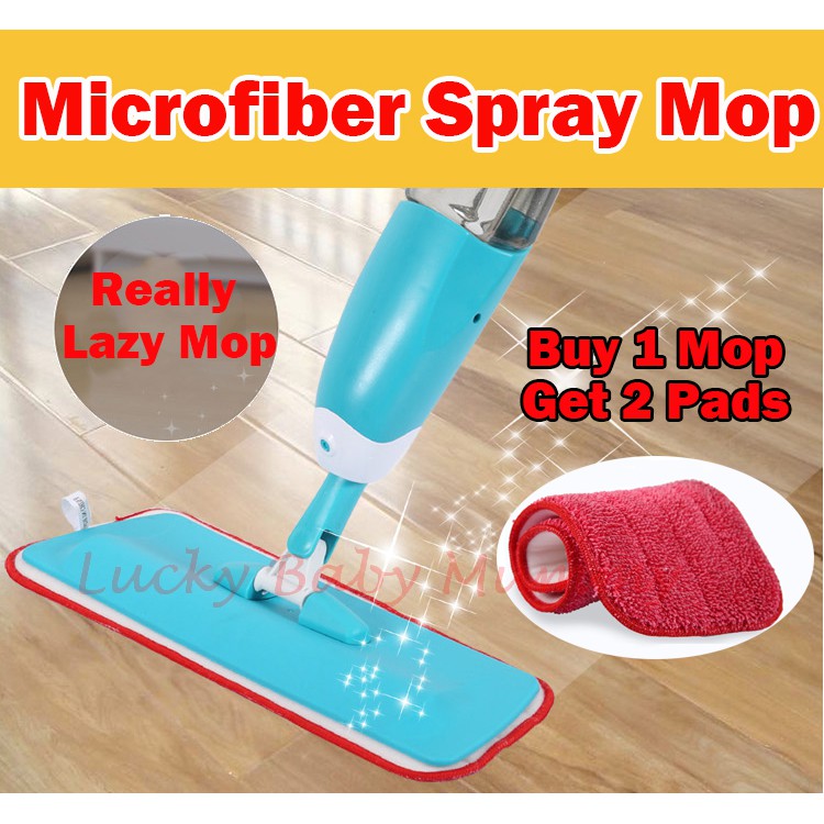 Authentic Microfiber Spray/Hands-free Mop/ floor cleaning spray mop ...