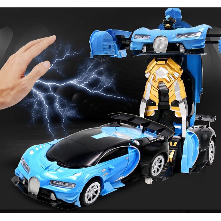 [MQLITTLESHOP] Transformer Car Toy Remote RC Transformer 2 in 1 RC Car ...