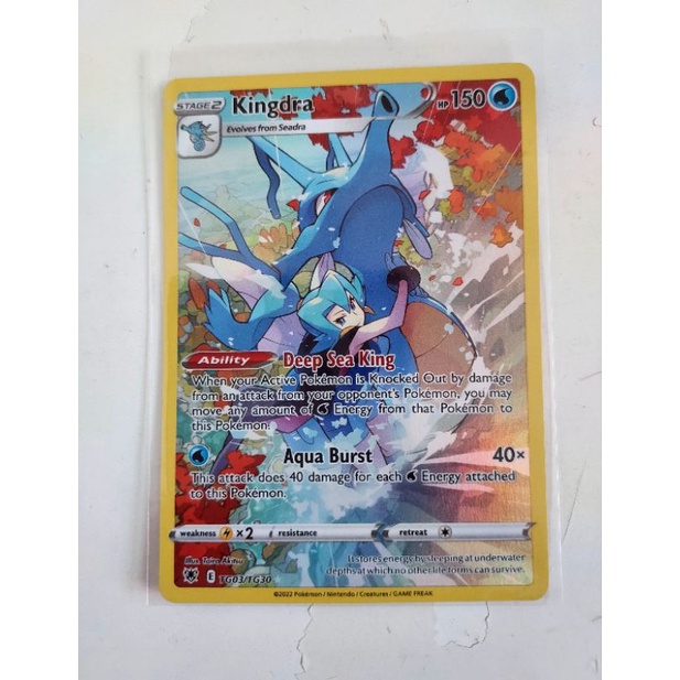 Pokemon kingdra trainer gallery astral radiance card | Shopee Singapore