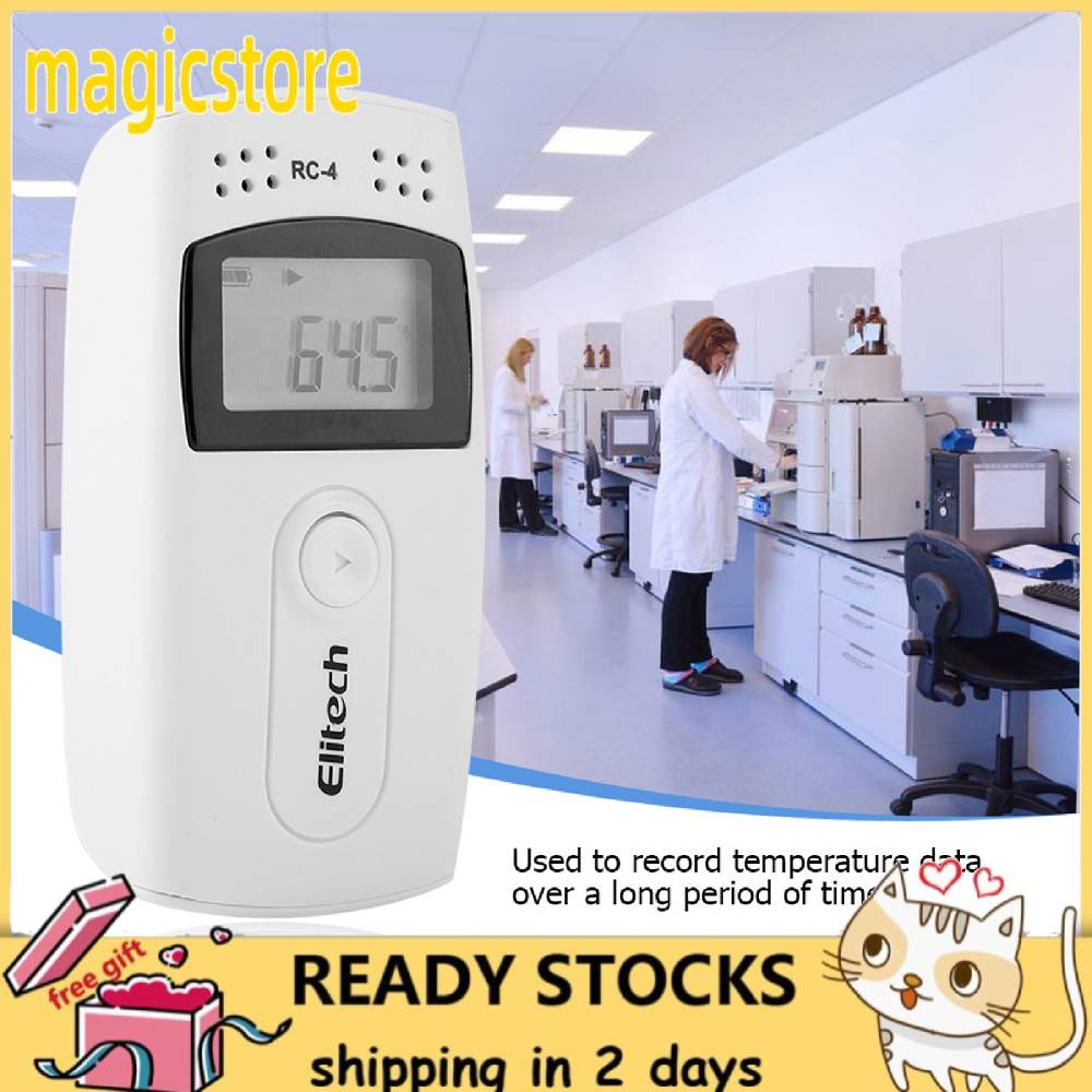 RC-4 Temperature Data Logger Recorder for Cold Chain Storage | Shopee ...