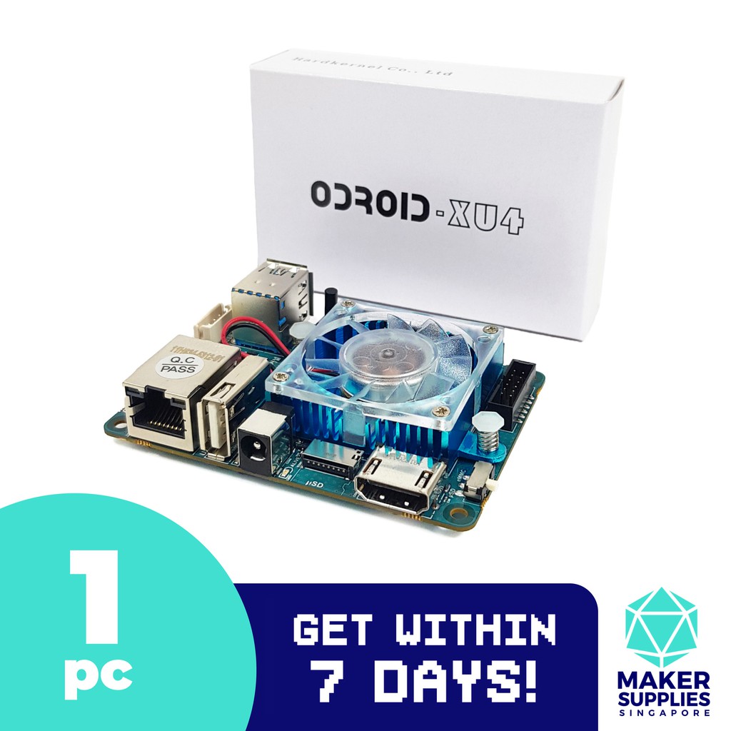 ODROID-XU4 Single Board Computer with Active Cooling Fan ODROID XU4 ...