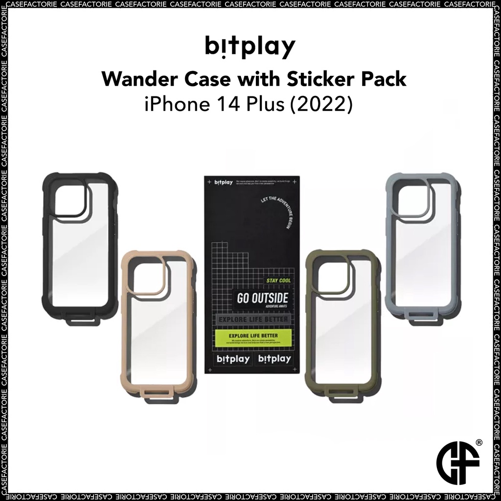 Bitplay Wander Case for iPhone 14 Plus (2022) with Sticker Pack | Shopee Singapore