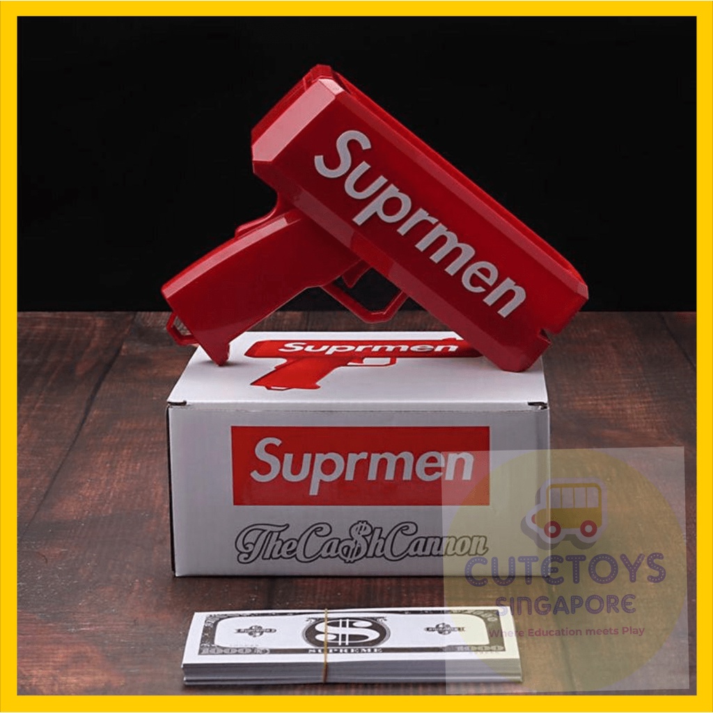 [SG] Money Gun Fun Toys Cash Cannon Cash Spray Gun Make it Rain Fun for ...