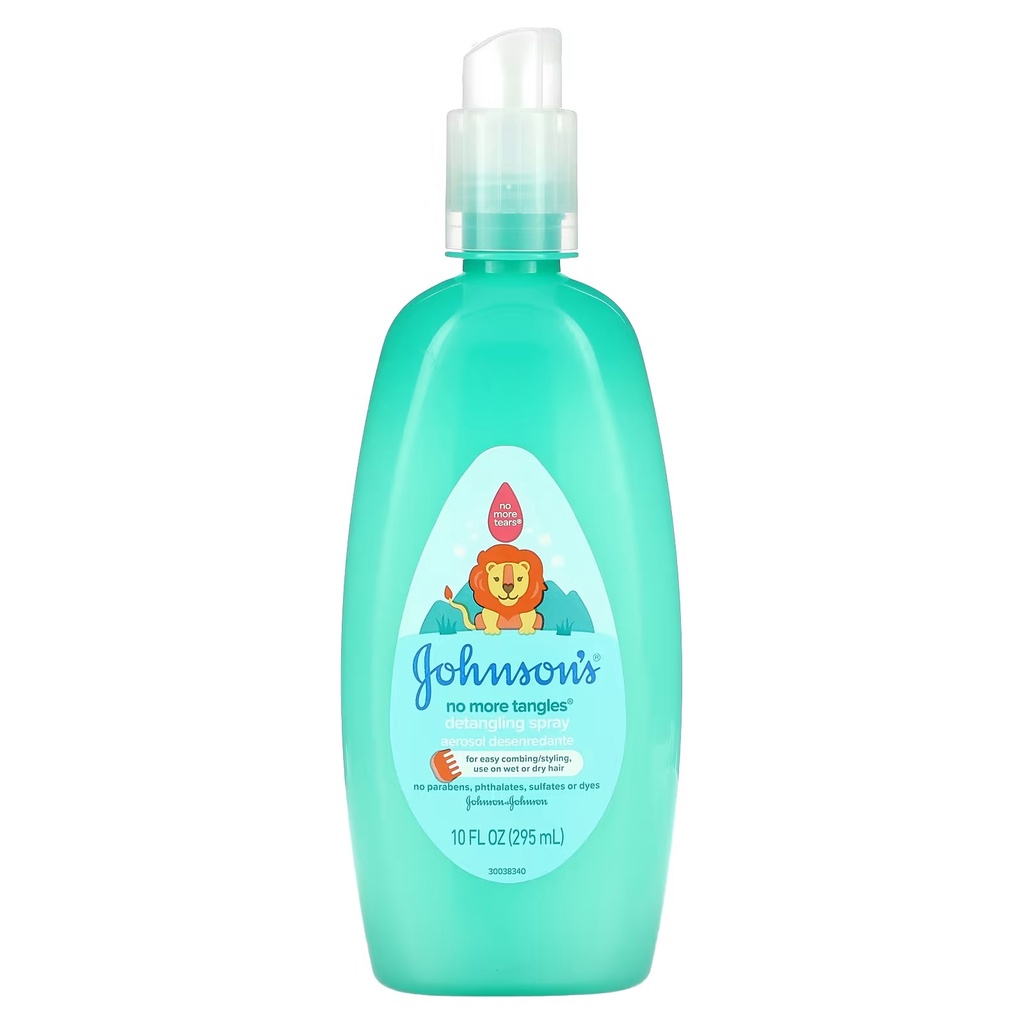 Johnson's Baby, No More Tangles, Detangling Spray, 10 fl oz (295 ml ...