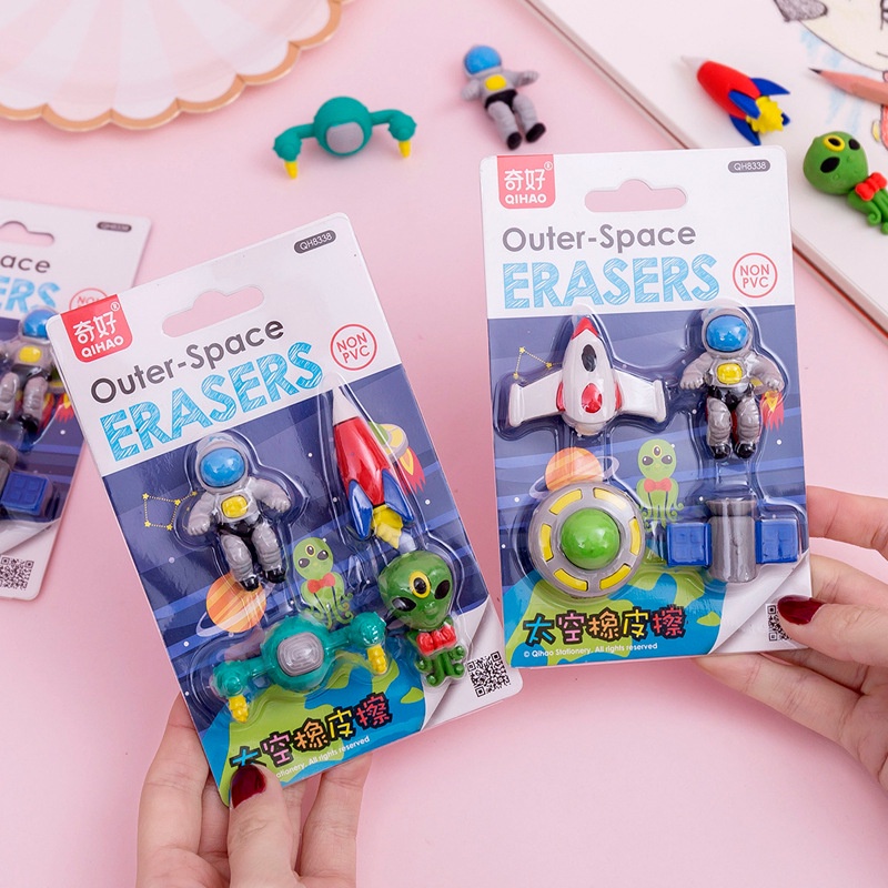 DIY 3D Detachable Kida Eraser Cartoon Shaped Gift Set | Shopee Singapore