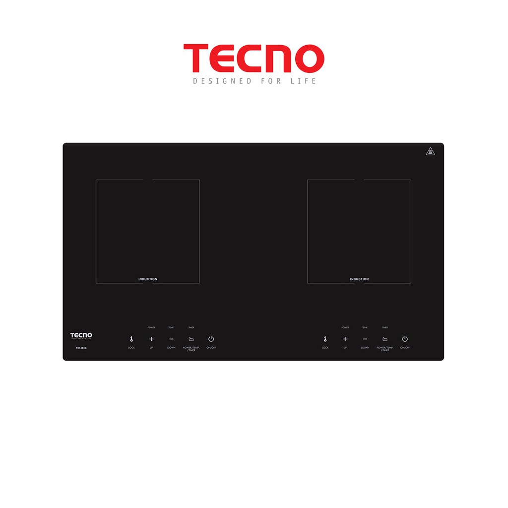 Tecno tih280d 2-zone built-in induction cooker hob | BeeCost