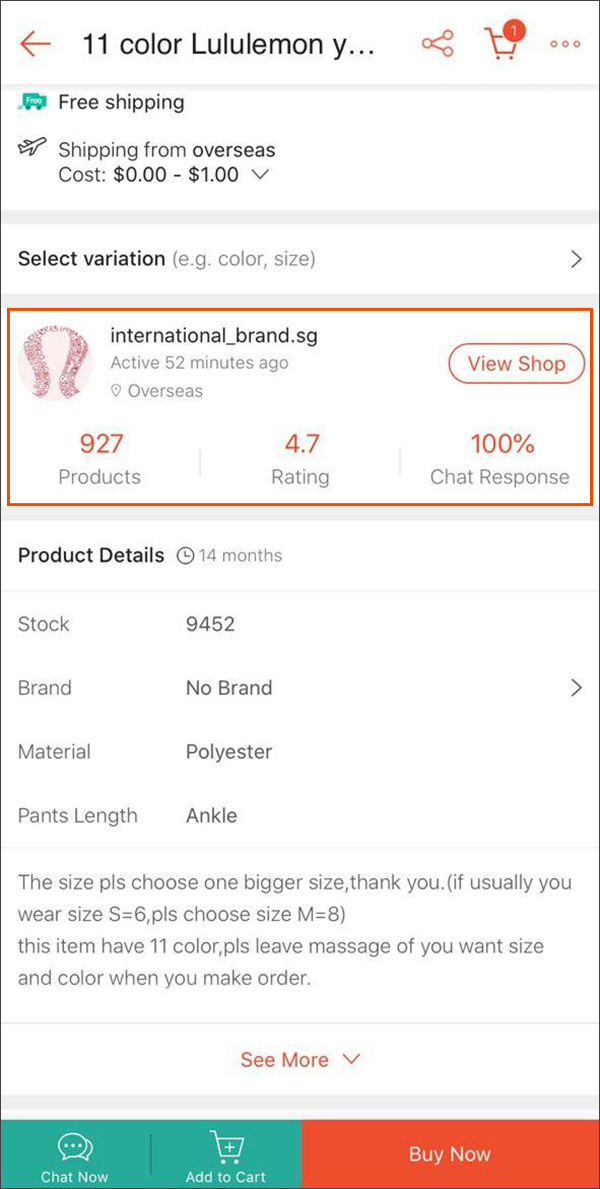 Improving product ratings | Shopee SG Seller Education Hub