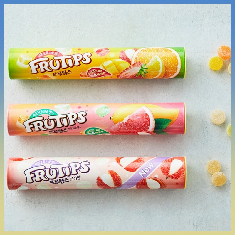 [Nestle FRUTIPS] Fruits Gummy Jelly, 140g | Shopee Singapore