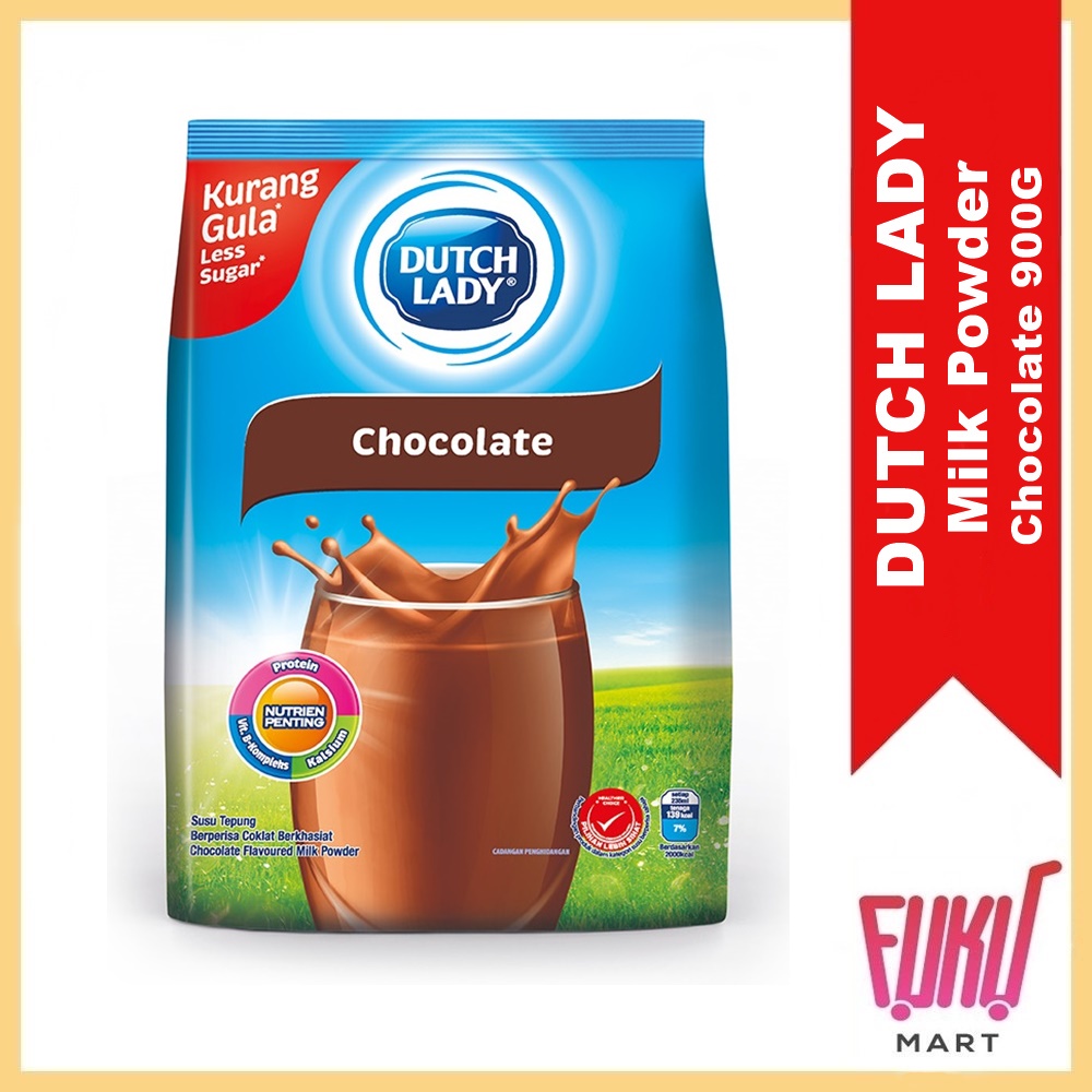 (Ready Stock) Dutch Lady Chocolate Drink Milk Powder 900G Family Milk ...