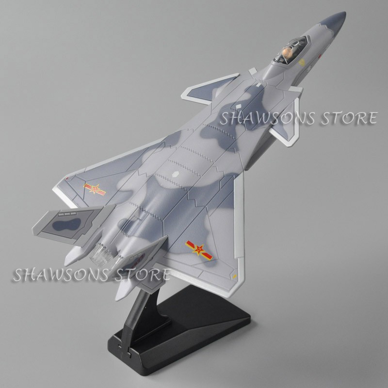 1:87 Scale Diecast Metal Plane Model China J-20 J20 Jian 20 Jet Fighter ...