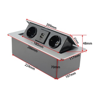 Table Socket Countertop Socket Universal Socket With USB Embedded Table ...