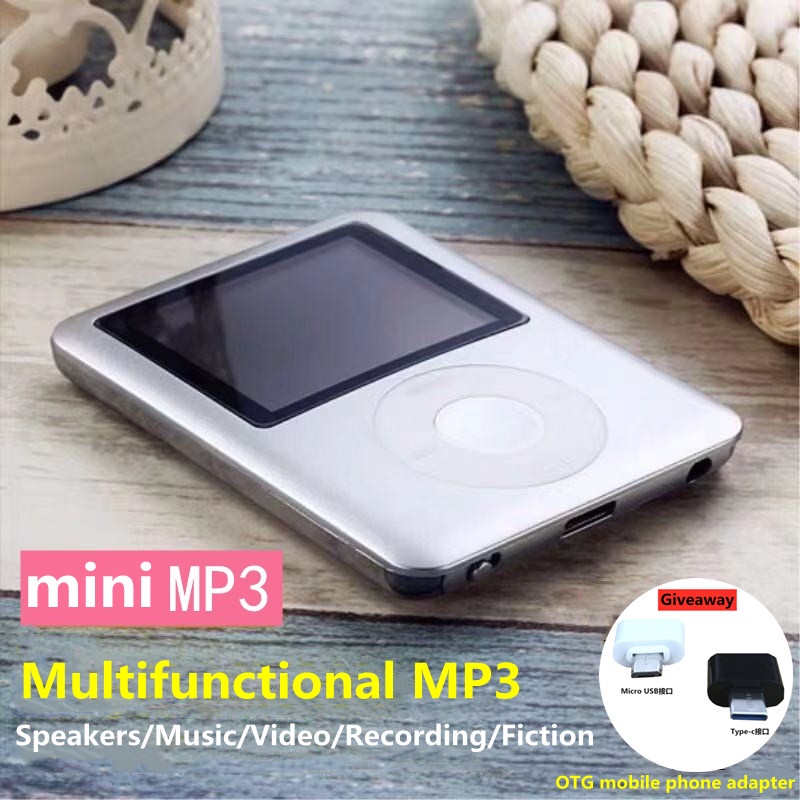 MP3 Player MP4 Player Mini Supporting 8GB 16GB 32G 64GB Built-in ...