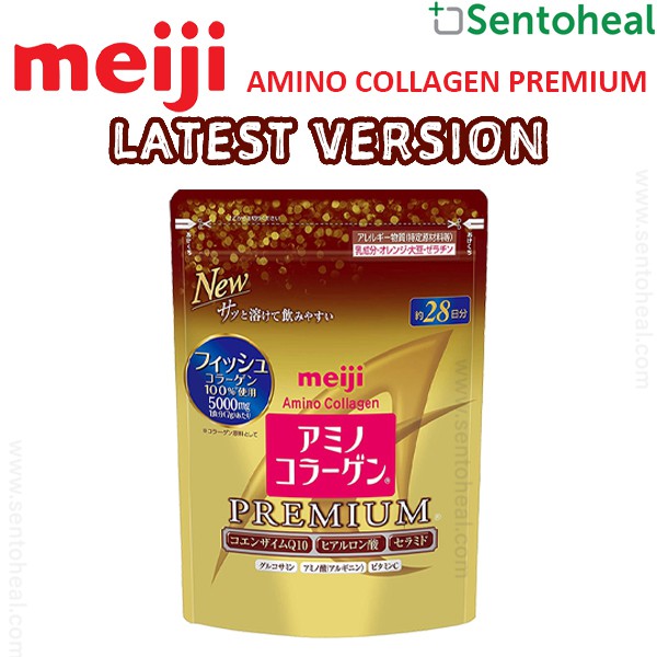 Meiji Premium Amino Collagen Refill 196g 28 days | Shopee Singapore