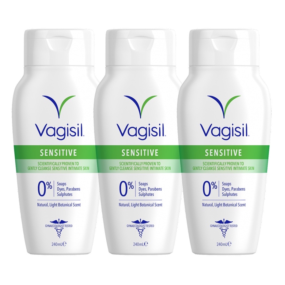 [Bundle of 3] Vagisil Sensitive Intimate Wash 240ml | Shopee Singapore
