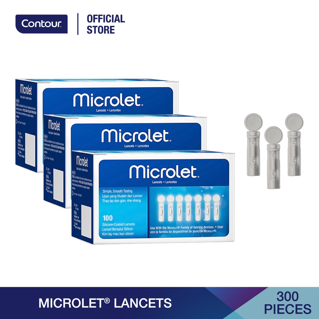 Microlet Lancets, 300pcs | Shopee Singapore