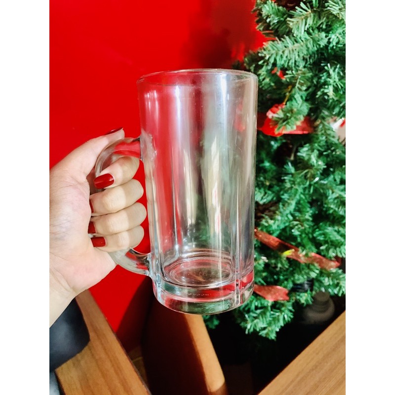 Premium 6-cup glass beer cup imported from Indonesia | Shopee Singapore