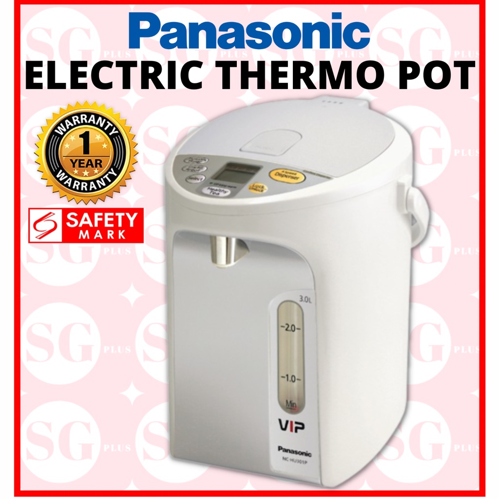 Panasonic NC-HU301P 3L Electric Thermo Pot | Shopee Singapore