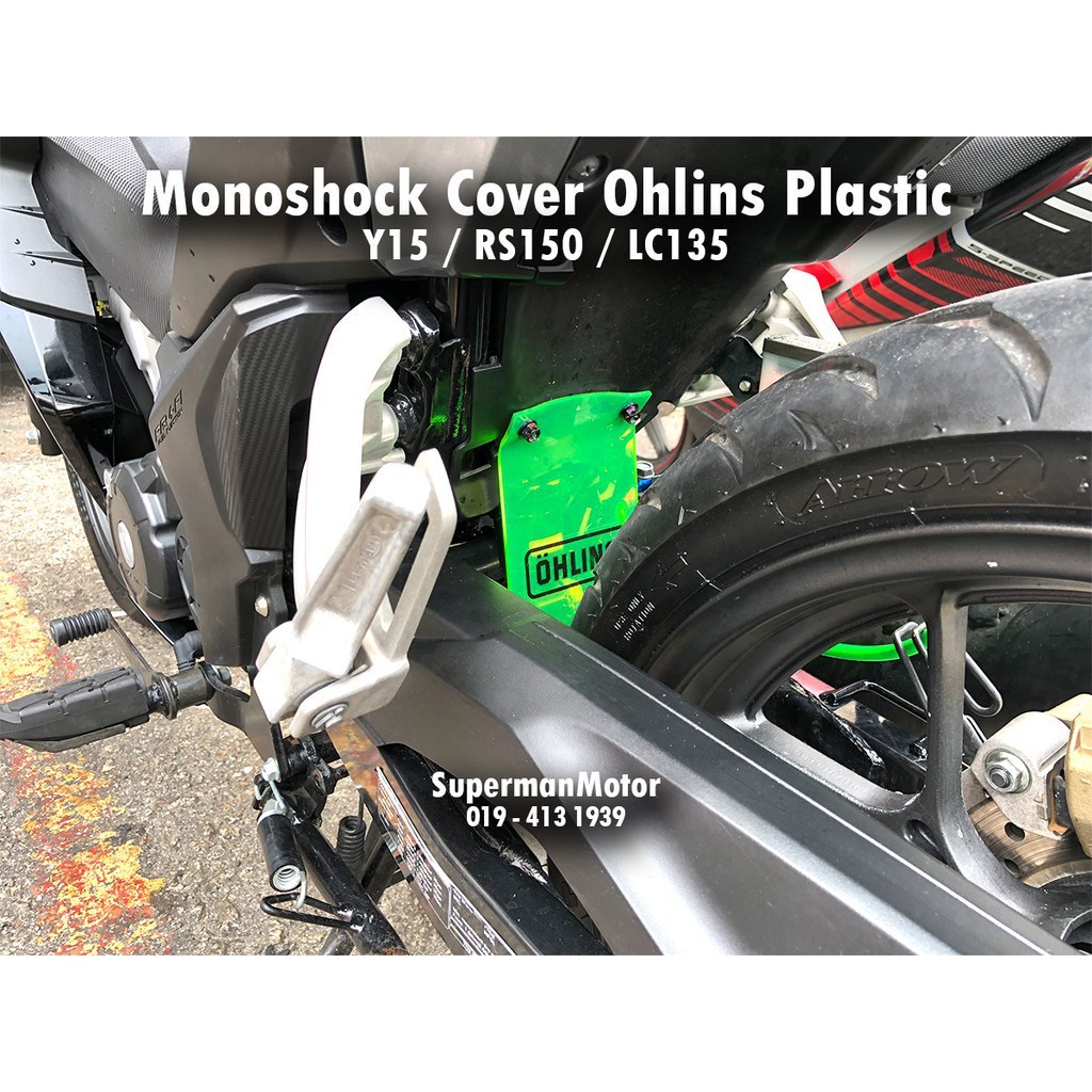 MONOSHOCK COVER UNIVERSAL TRANSPARENT OHLINS RCB RACING BOY YSS SPECIAL ...