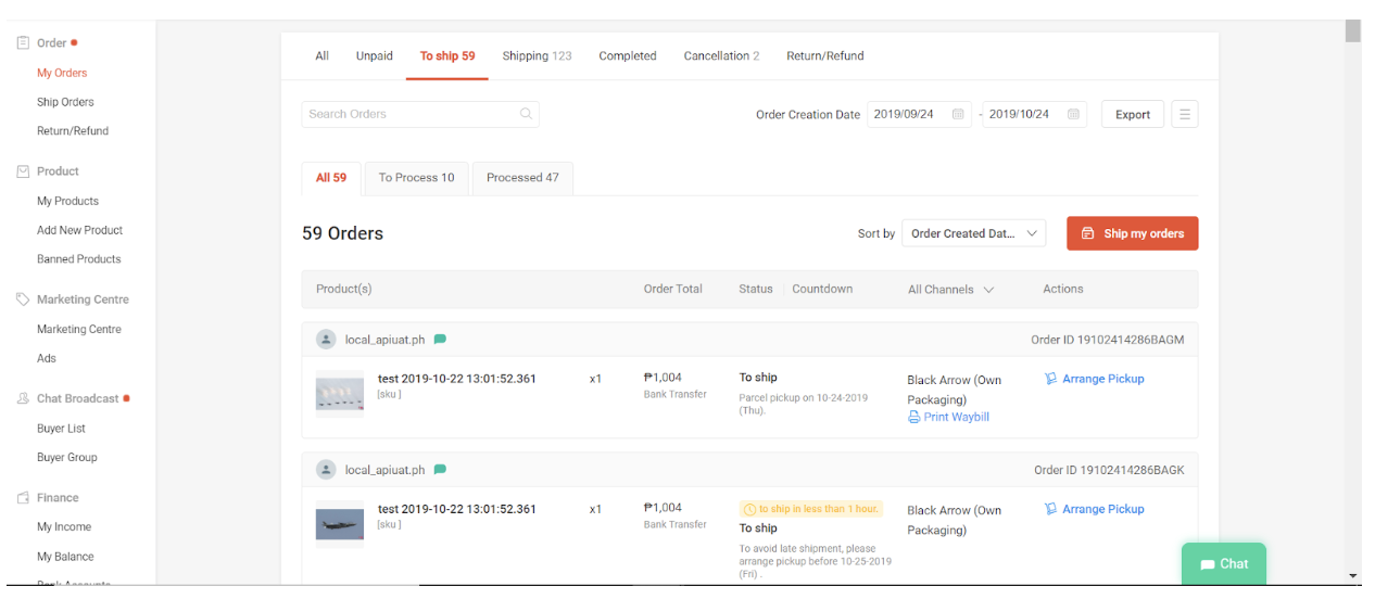 Seller Own Print of Air Waybill | Shopee PH Seller Education Hub
