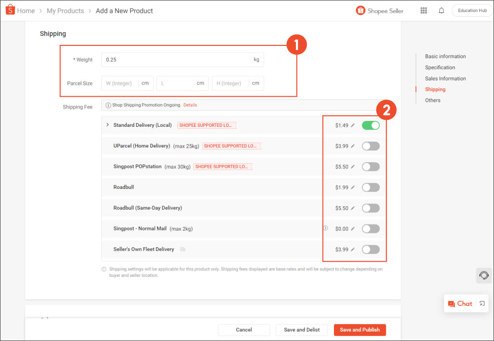 Overview on Shopee Supported Logistics | Shopee SG Seller Education Hub