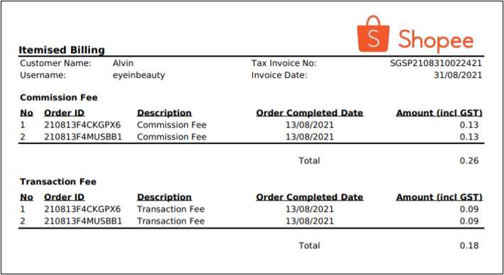 About My Income | Shopee SG Seller Education Hub