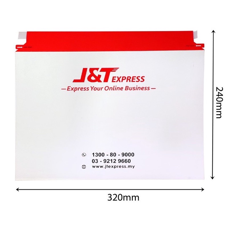 J&T A4 Document Envelope Hard Sampul Surat Dokumen Keras JnT | Shopee ...