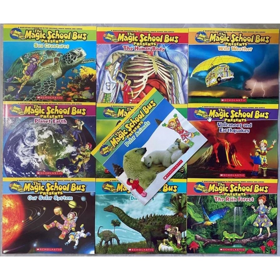Magic School Bus Presents (10 Books Series) | Shopee Singapore