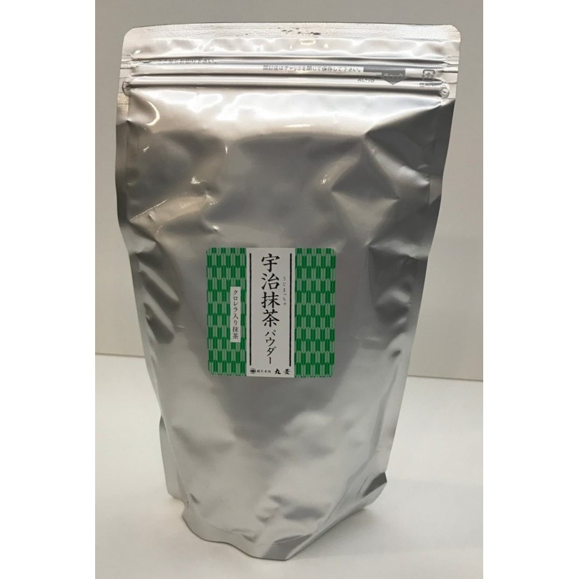 Japanese Uji Matcha + chlorella, Green tea powder, For professional use ...