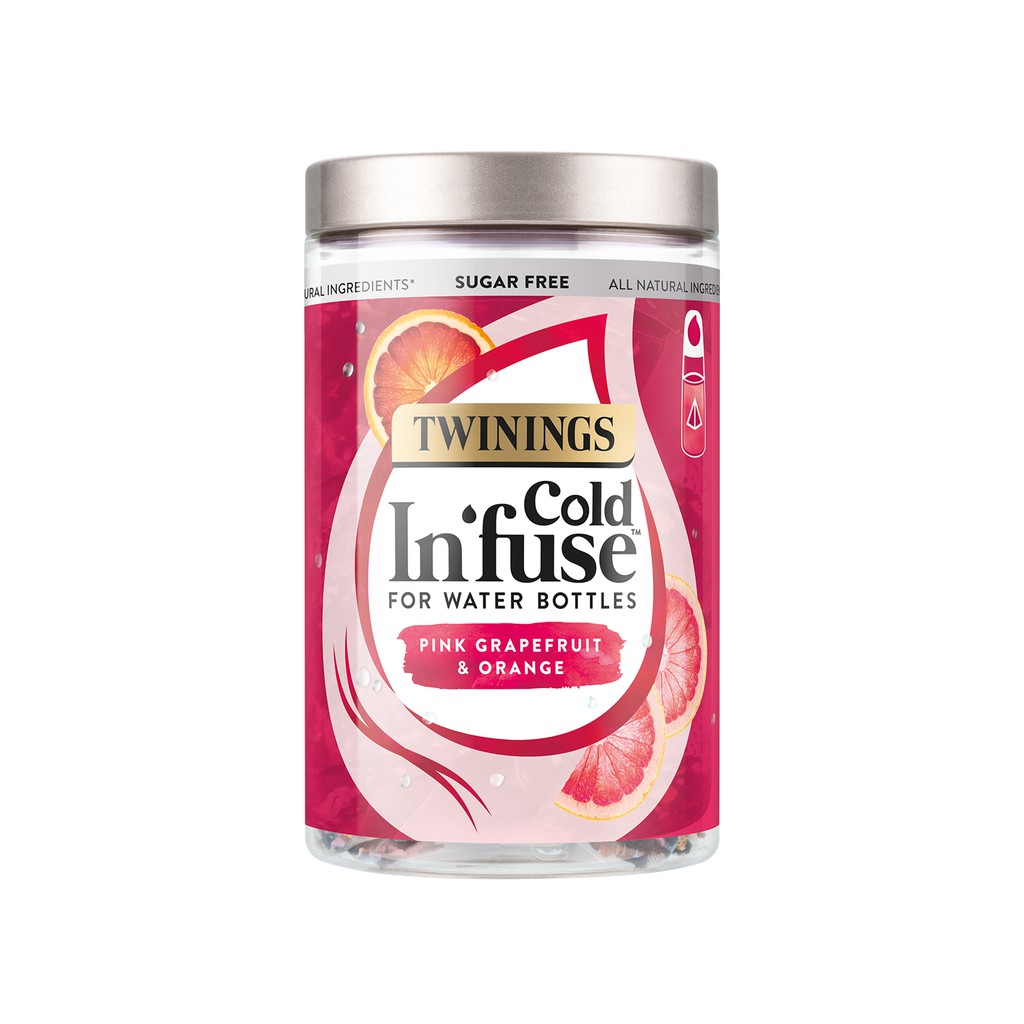 TWININGS Cold Infuse - Pink Grapefruit & Orange - 12 Infusers | Shopee ...