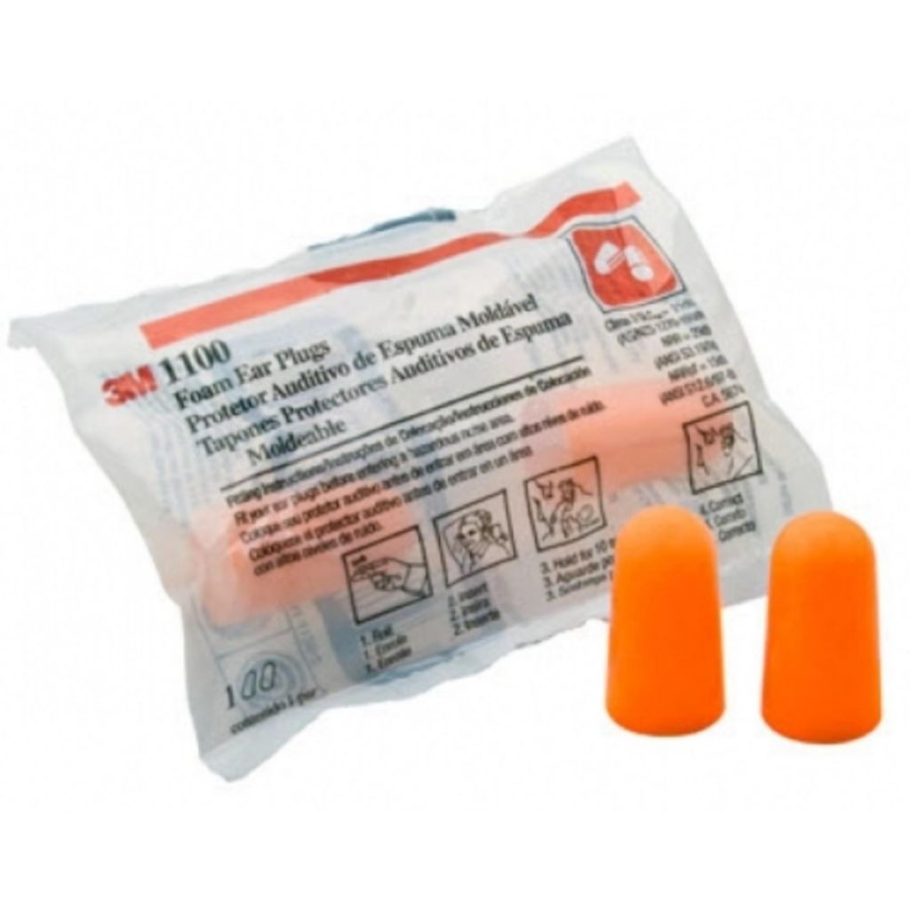 3M 1100 Foam Ear Plug | Shopee Singapore