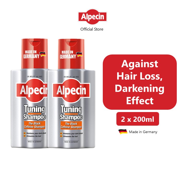 [Bundle of 2] Alpecin Tuning Shampoo (200ml) - Men's Shampoo Against ...