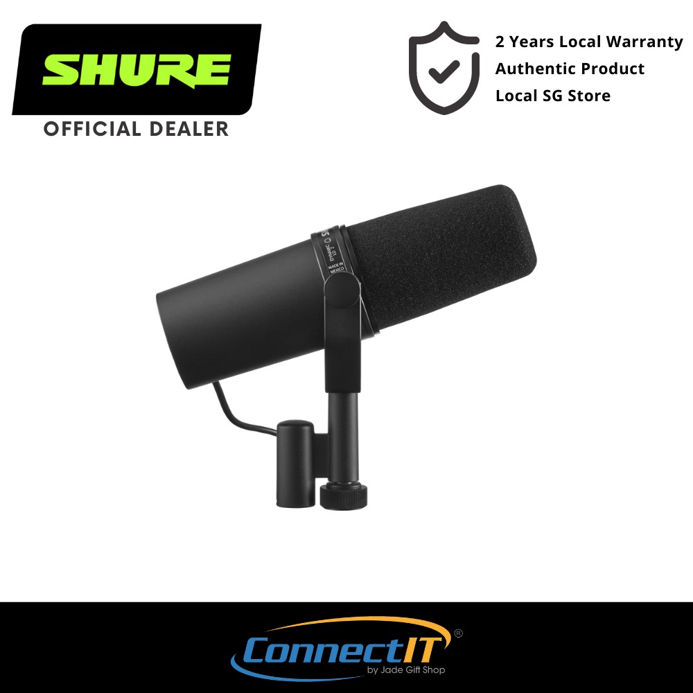 Shure SM7B Vocal Microphone With 2 Years Local Warranty | Shopee Singapore