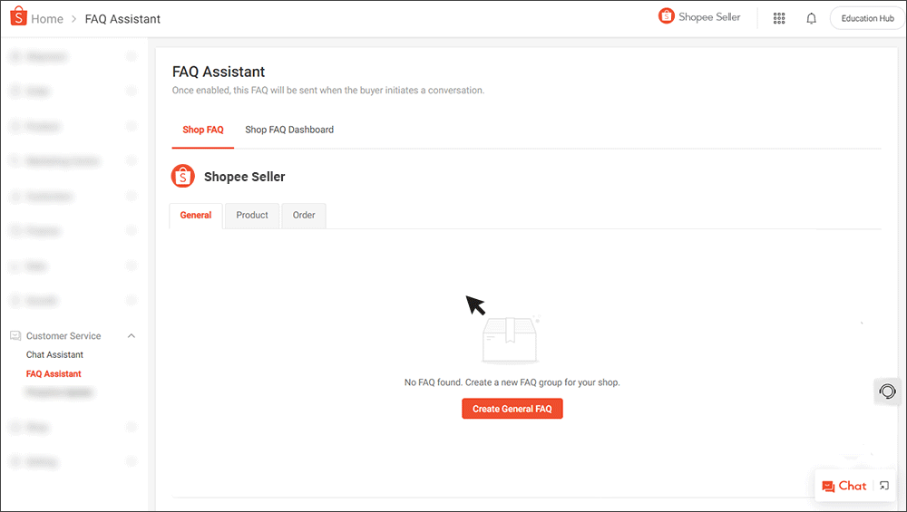 Creating Shop Faqs Ph Seller Education Shopee