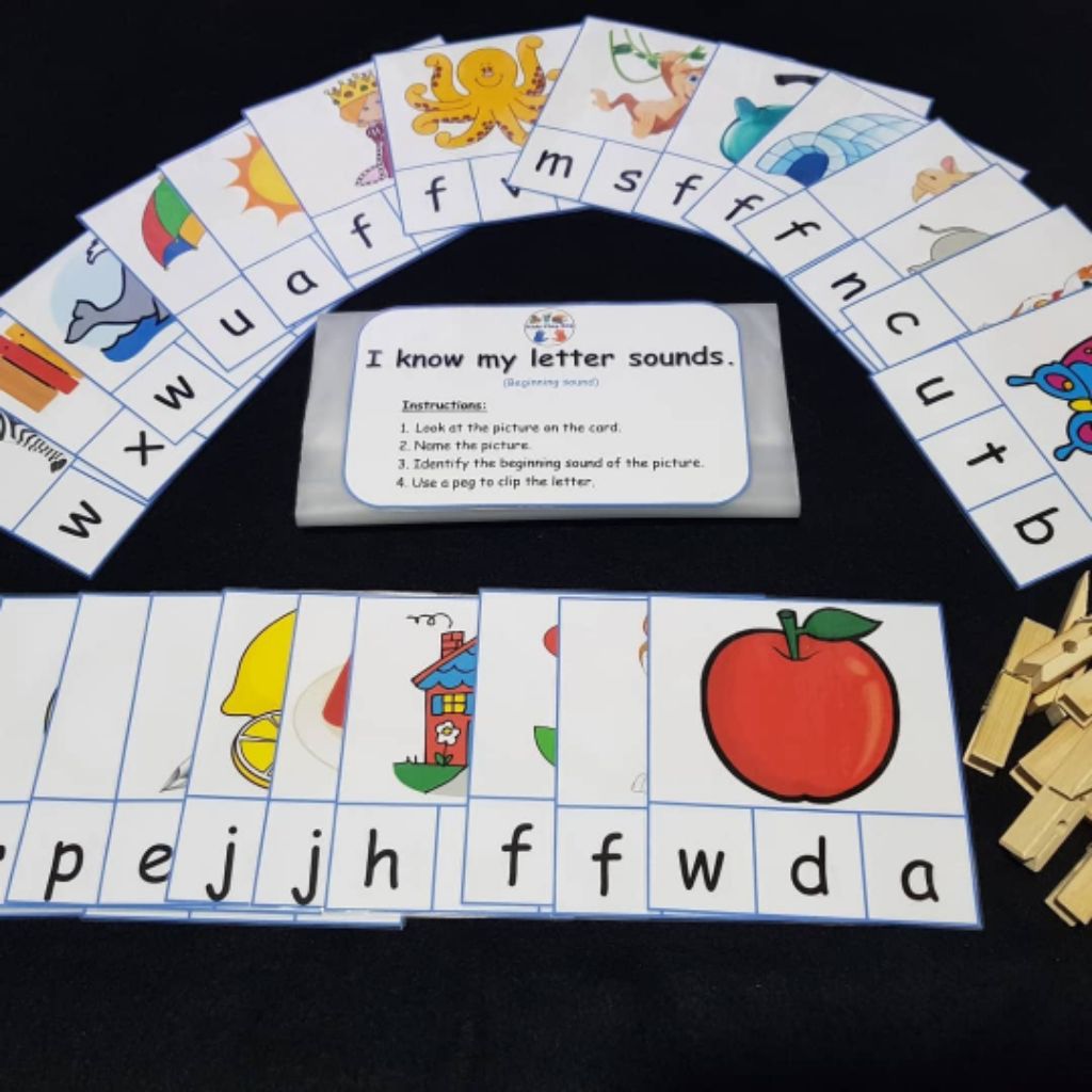 I know my Letter sounds - beginning sound | Shopee Singapore