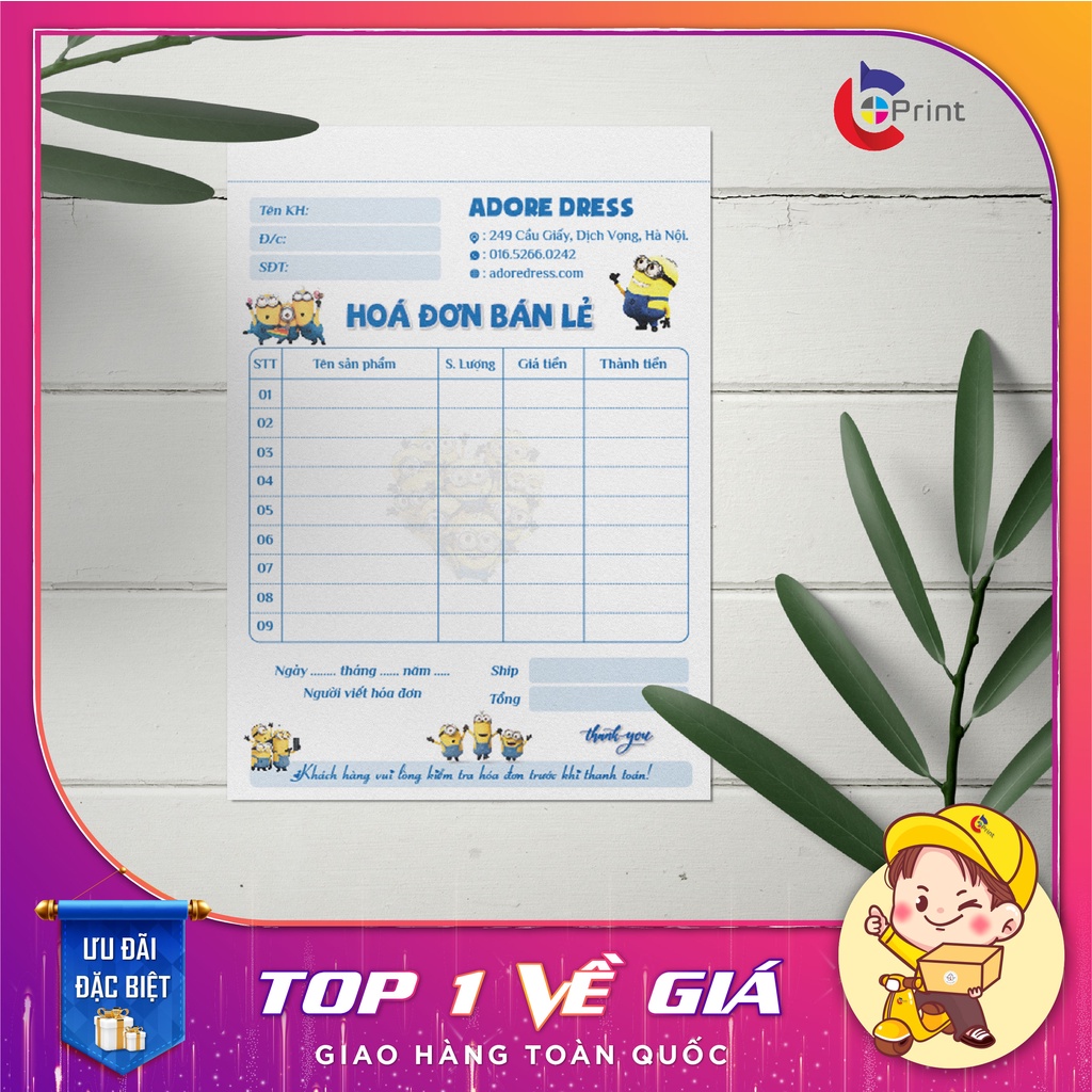 Retail Invoice 1 Sales Invoice Size a5 - Design On Request | Shopee ...