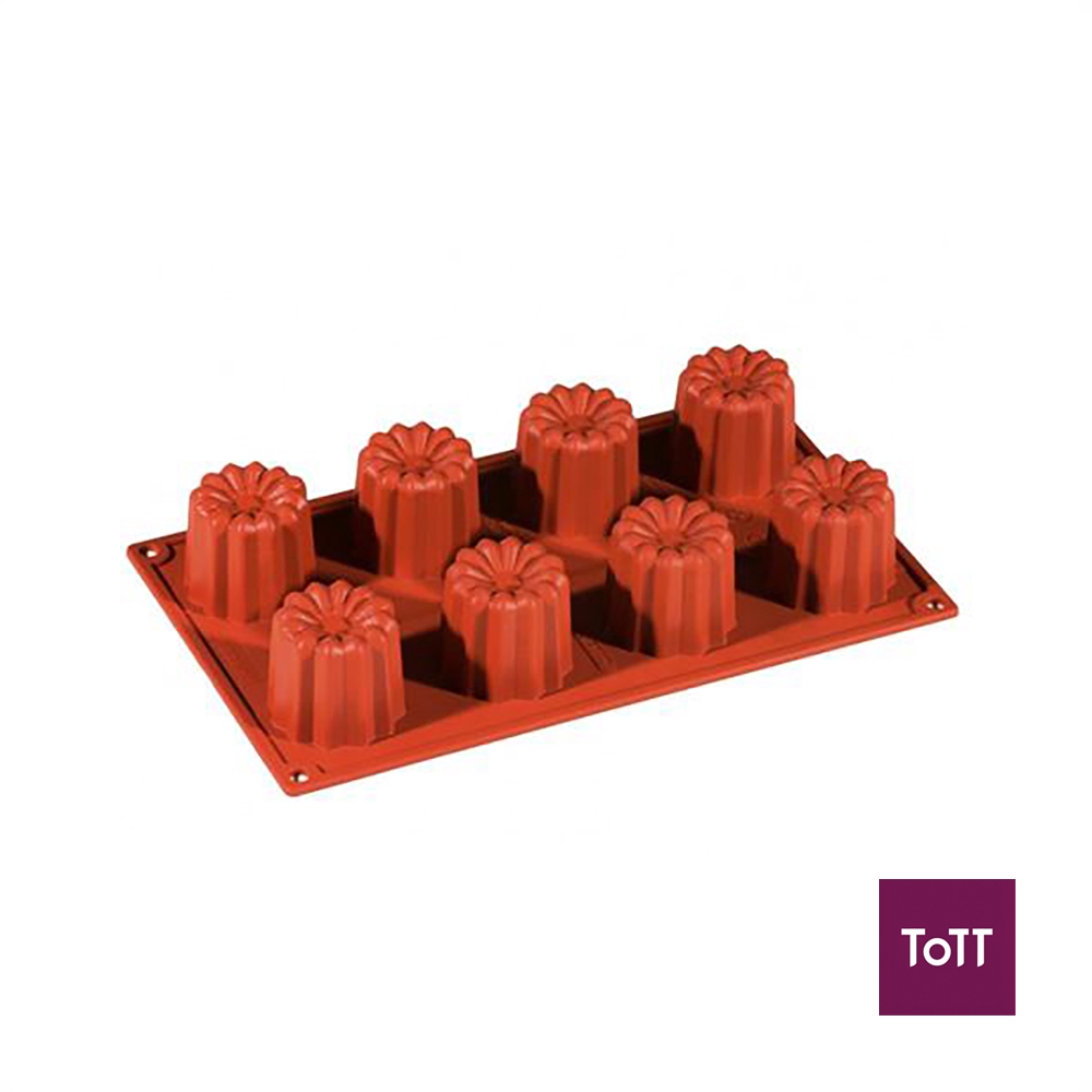 Pavoni Silicone Modular Mould L30xW17.5cm, 8 Bordelais, Formaflex ...