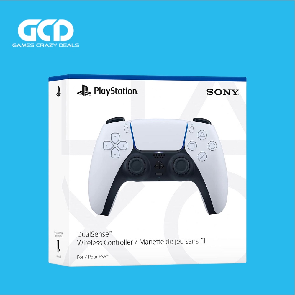 PS5 Dualsense Controller (White) | Shopee Singapore