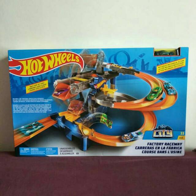 Track Hot wheels factory raceway track set FDF 28 original Kids Toys ...