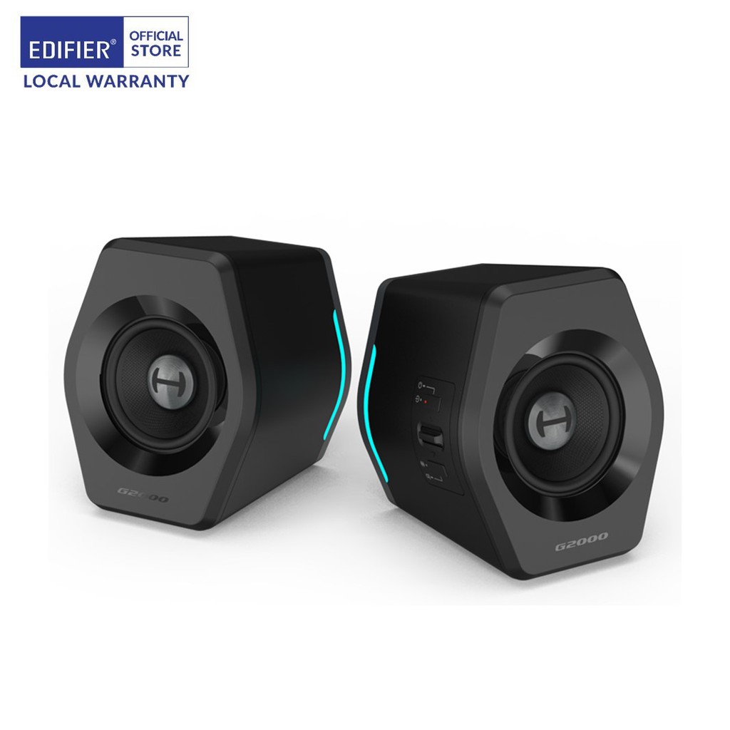Edifier G2000 RGB Gaming Speaker With BT 10W | Shopee Singapore