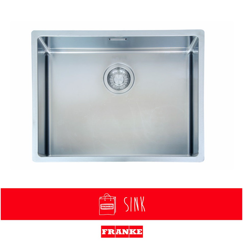 FRANKE BOX Undermount Single Bowl Stainless Steel Sink BOX 210-50 ...