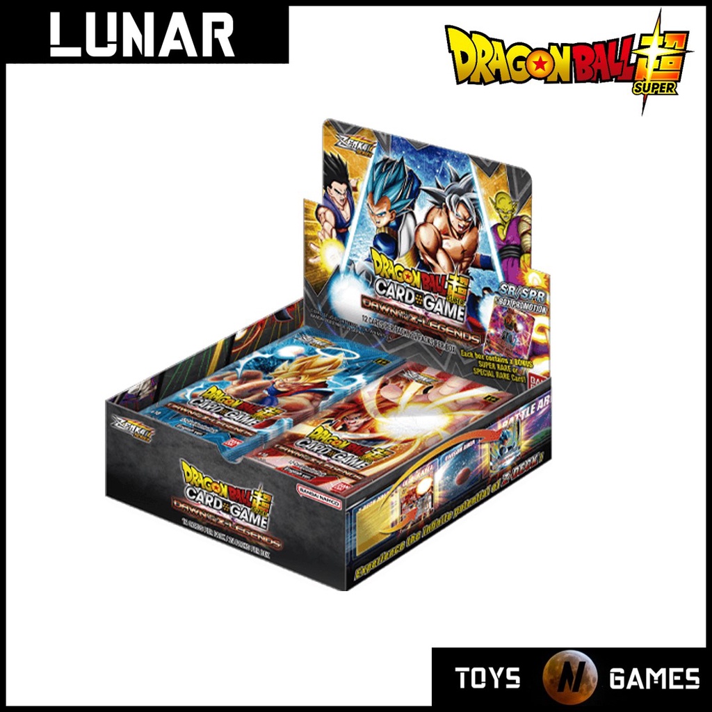 Dragon Ball Super TCG Dawn of the Z-Legends Booster Box [DBS-B18 ...