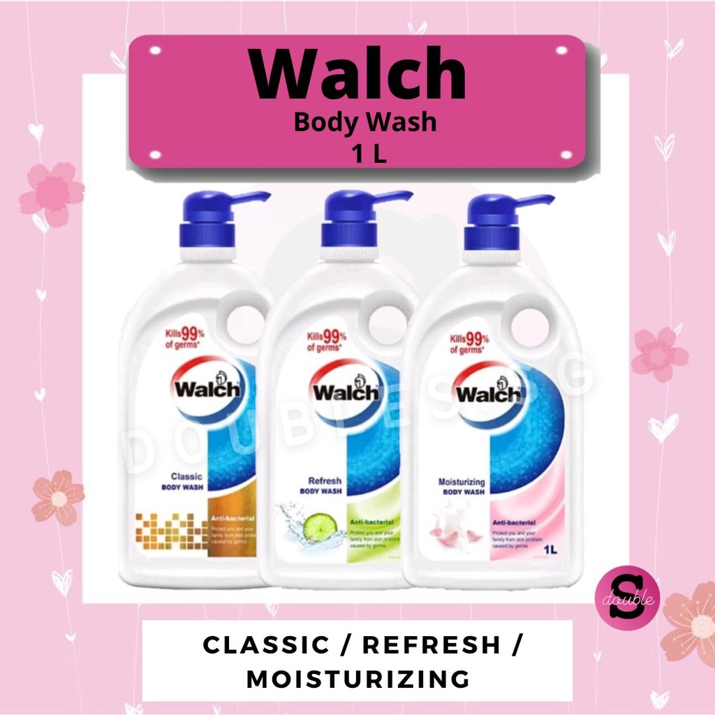 Walch Antibacterial Body Wash 1L | Shopee Singapore