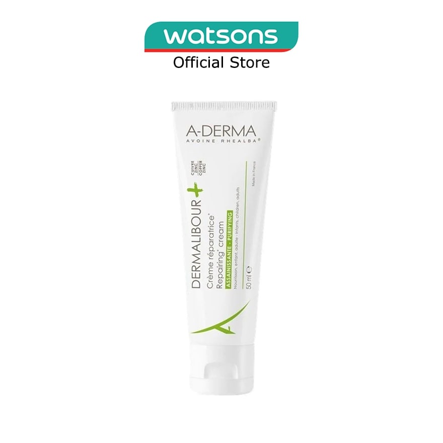 ADERMA Dermalibour + Repairing Soothing Cream (For Irritated & Fragile ...